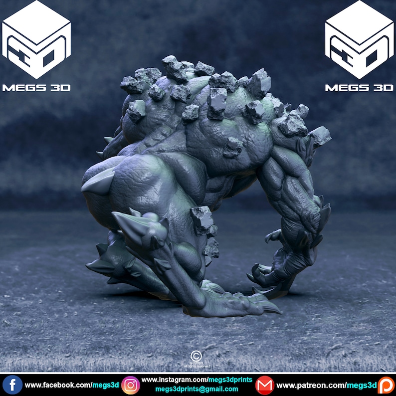 DND Blue Slaad Demon Frog - Etsy