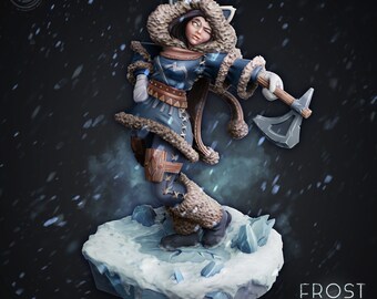 Female Warrior Miniature - Etsy