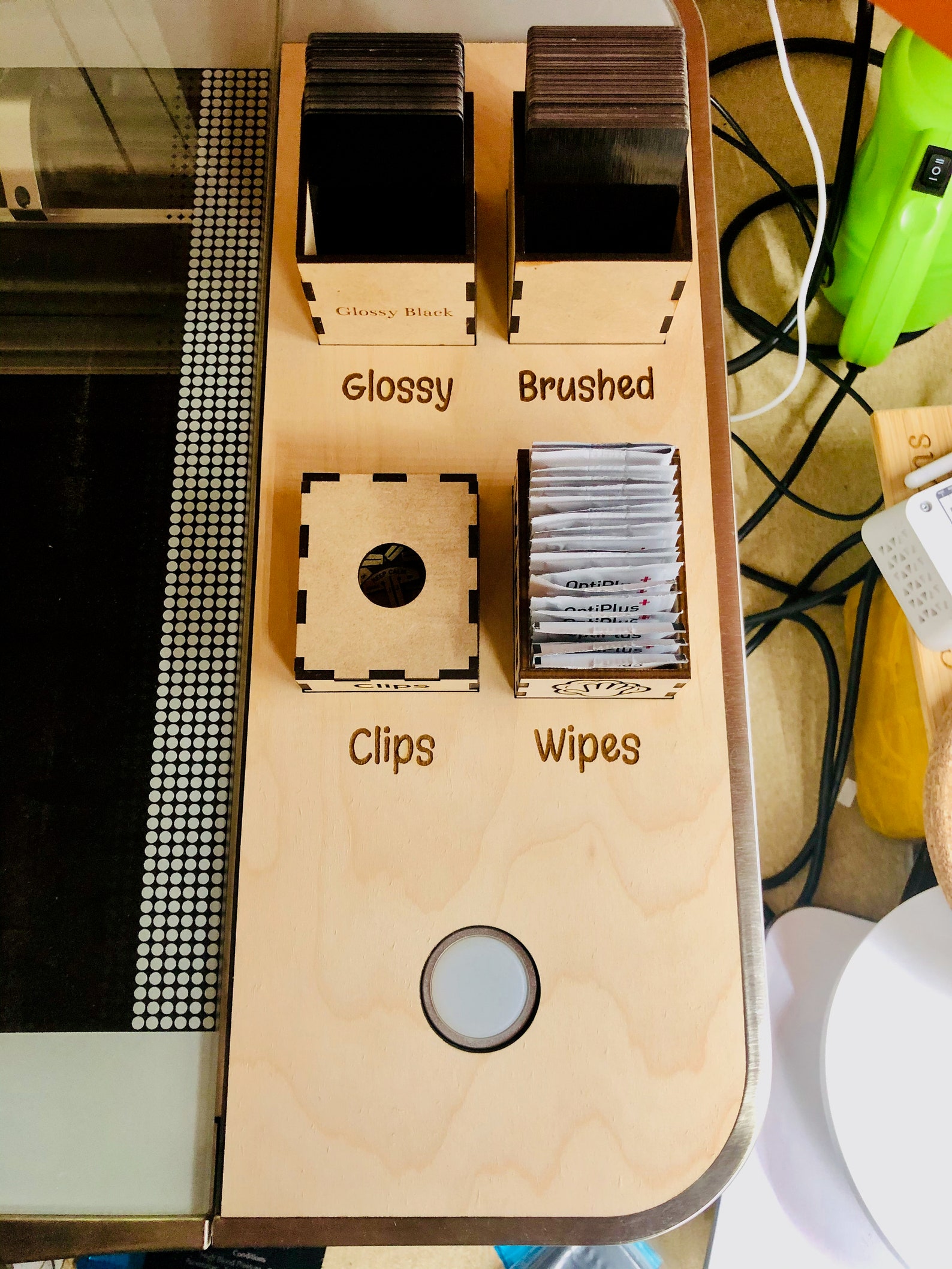 Glowforge Button Template - Svg File Only! - This is Not a Physical ...
