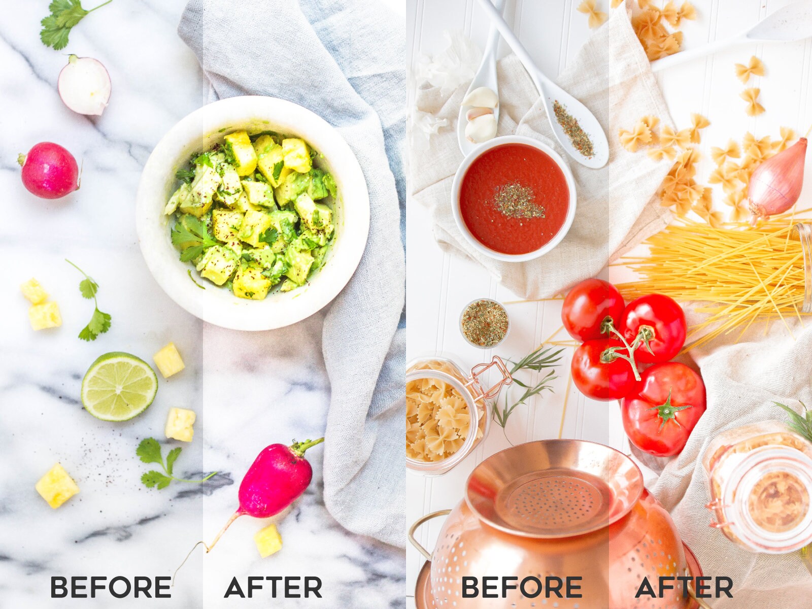 Bright Food Lightroom Preset for Food Bloggers Foodies Enthusiasts ...