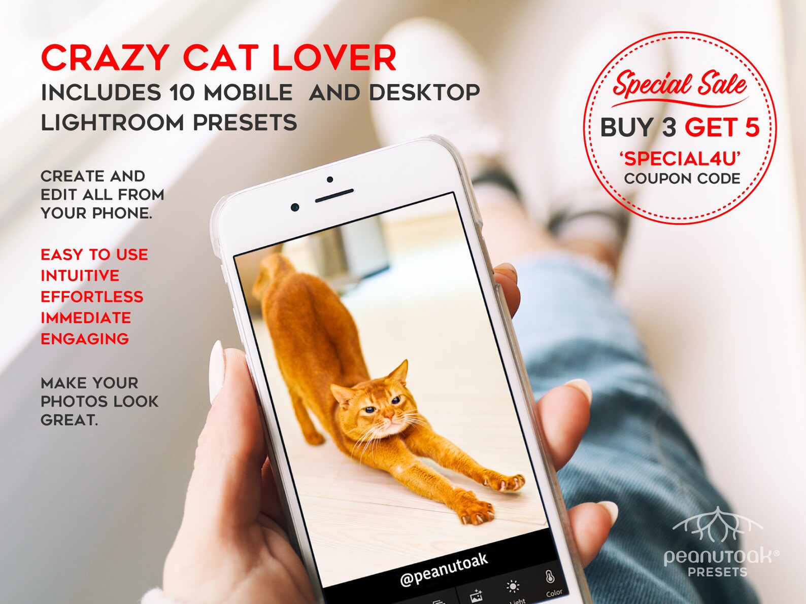 Crazy Cat Lover Preset for Lightroom Mobile and Desktop Presets - Etsy