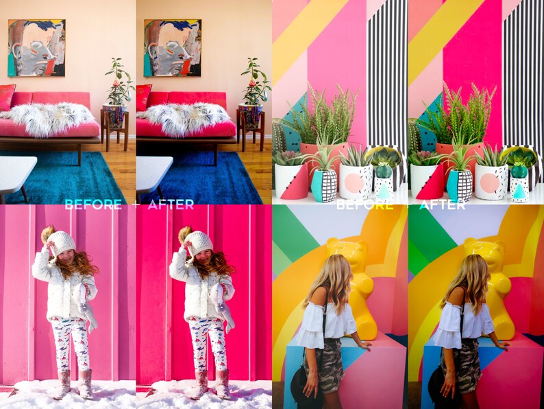 Color Pop Lightroom Preset Mobile Lightroom Presets and - Etsy