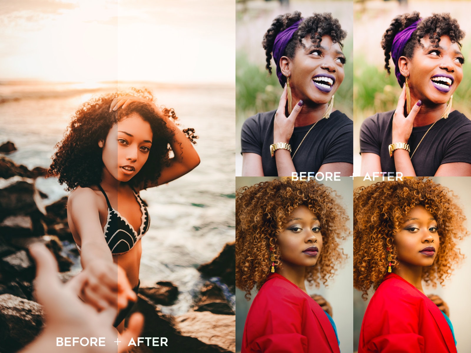 Chocolate Lightroom Preset for darker skin tones mobile | Etsy