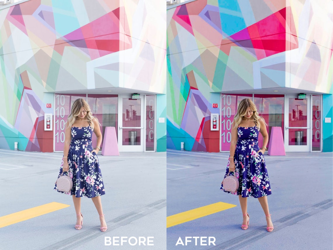 Color Pop Lightroom Preset Mobile Lightroom Presets and | Etsy