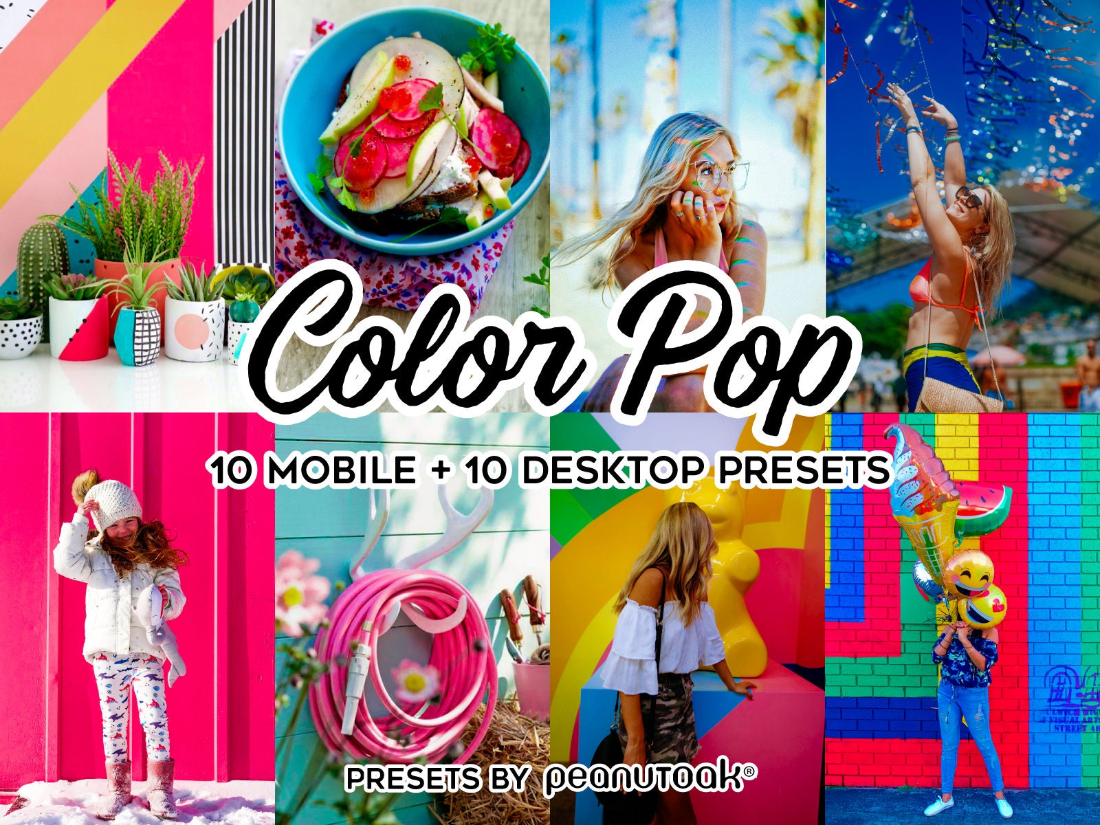 Color Pop Lightroom Preset Mobile Lightroom Presets and | Etsy