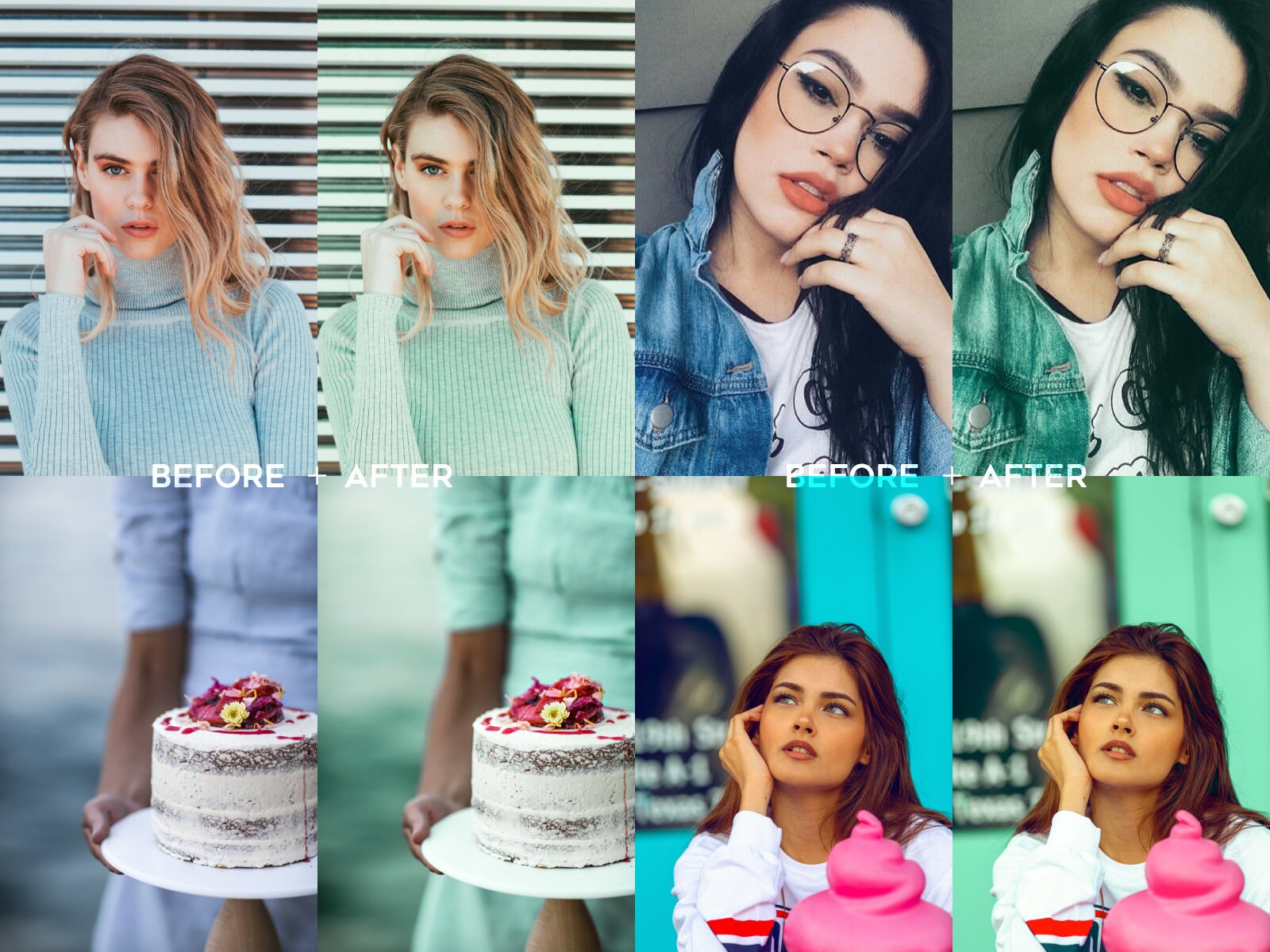 Mint Me up Lightroom Preset Mobile Lightroom Presets and - Etsy