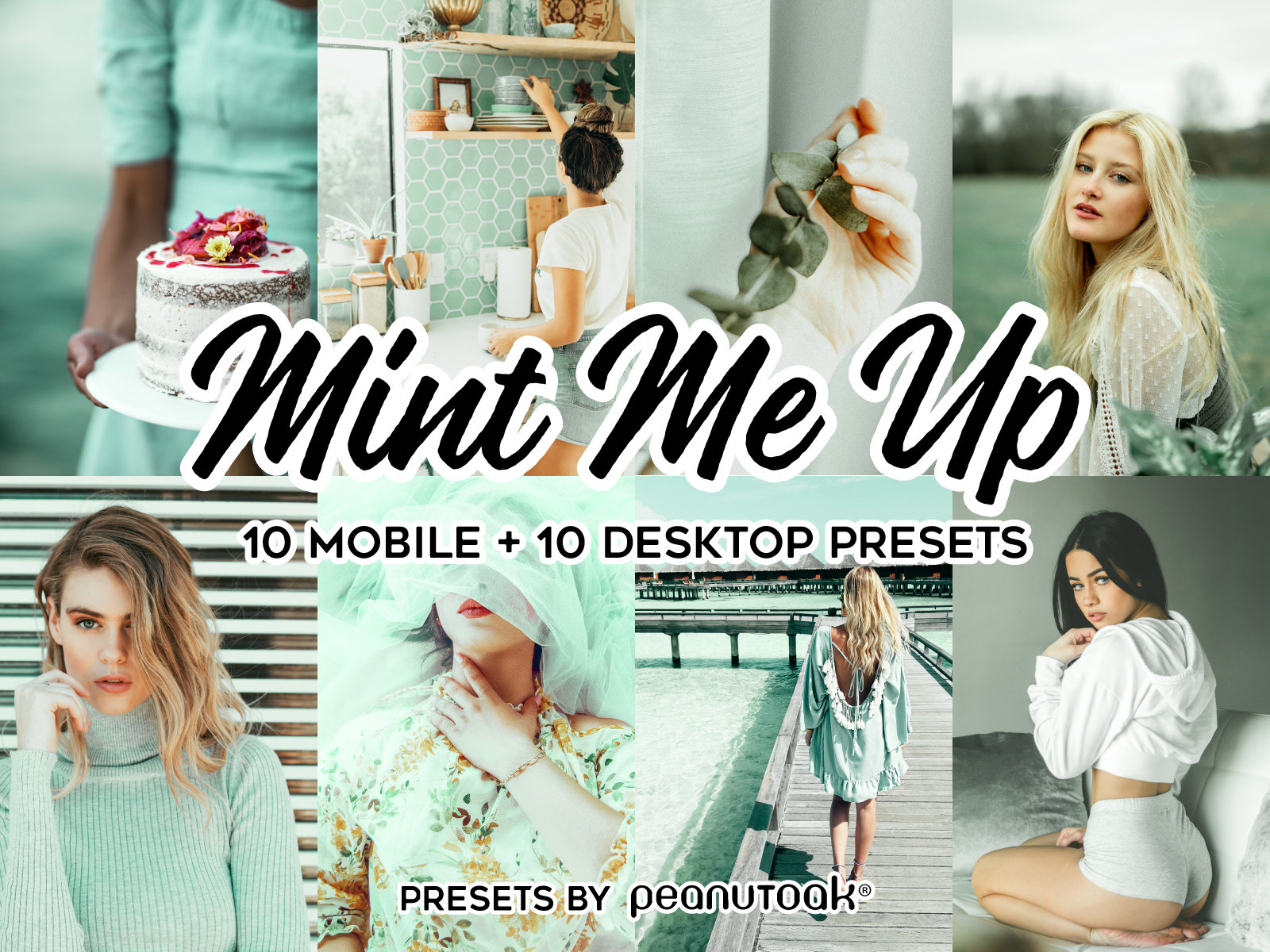 Mint Me up Lightroom Preset Mobile Lightroom Presets and - Etsy