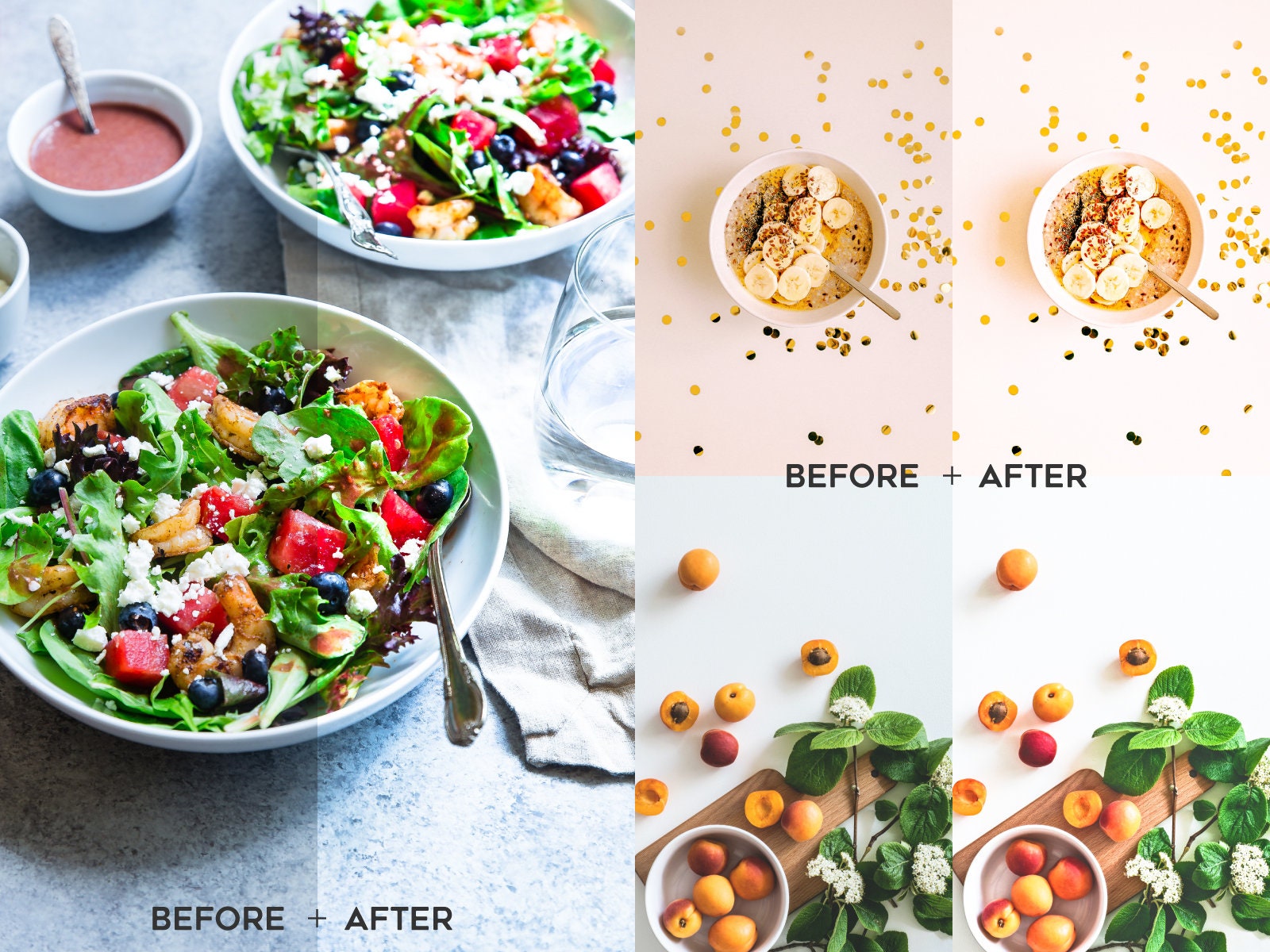 Bright Food Lightroom Preset for Food Bloggers Foodies Enthusiasts ...