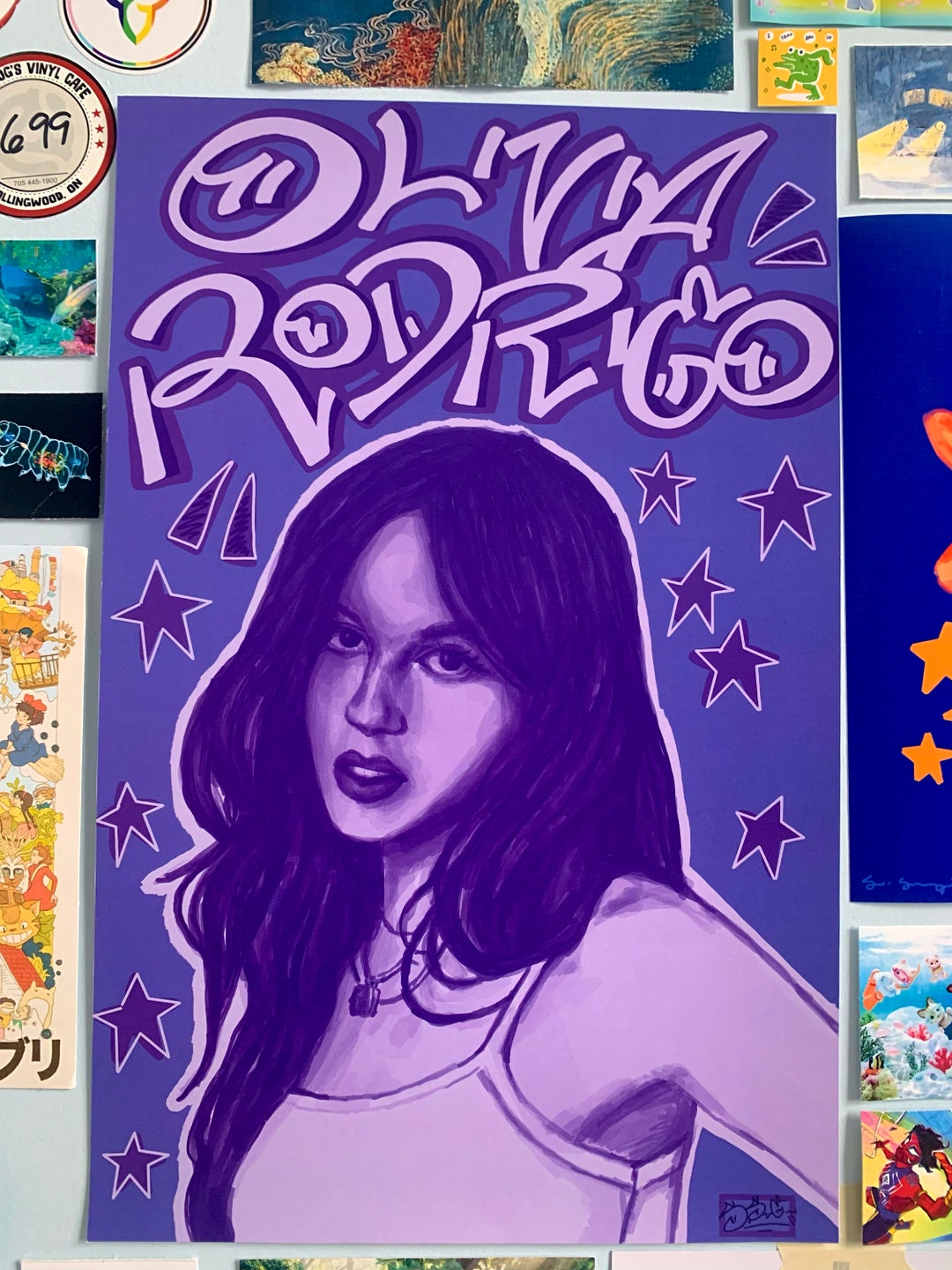 Olivia Rodrigo Poster - Etsy
