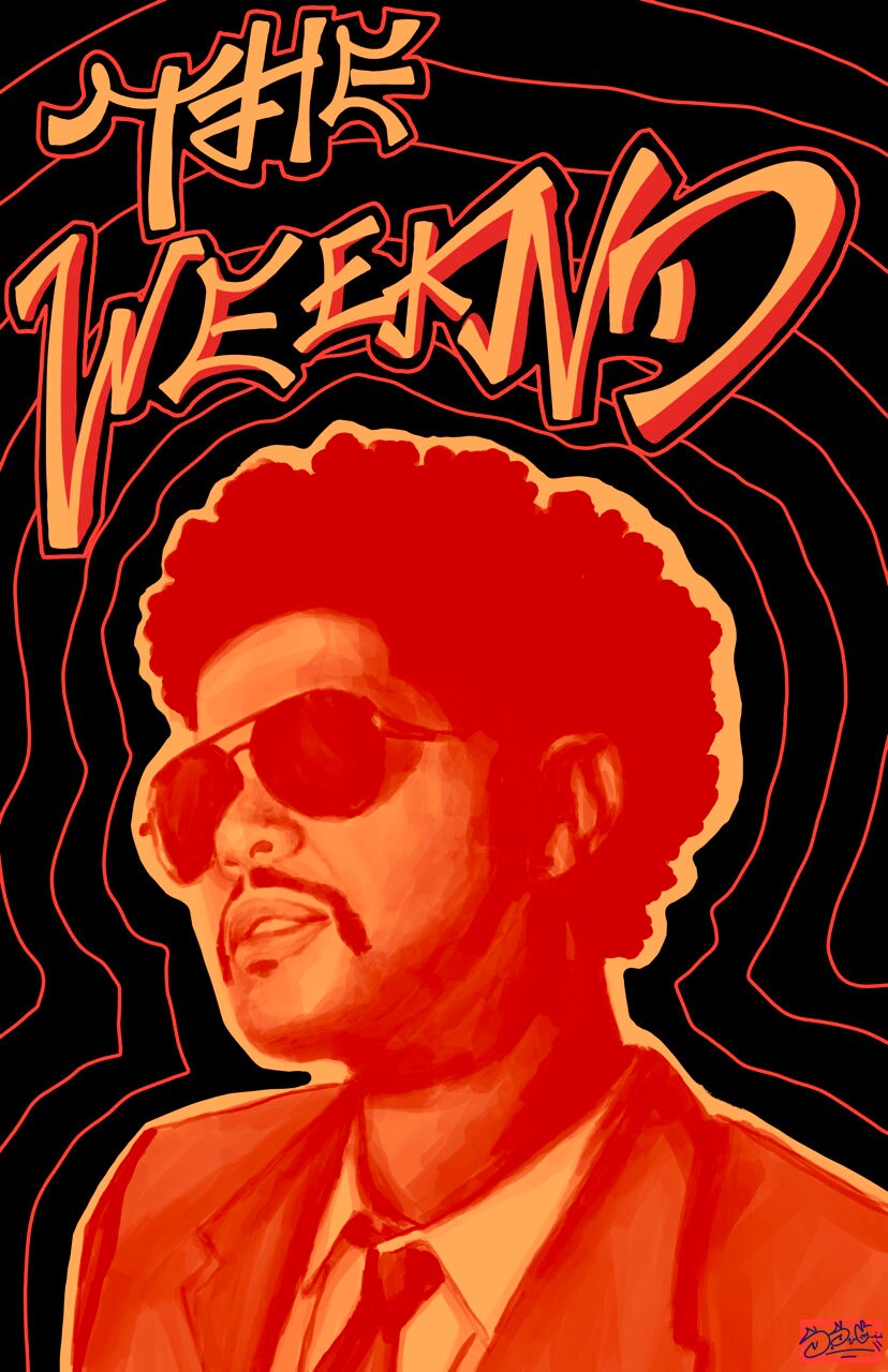 The Weeknd Poster - Etsy