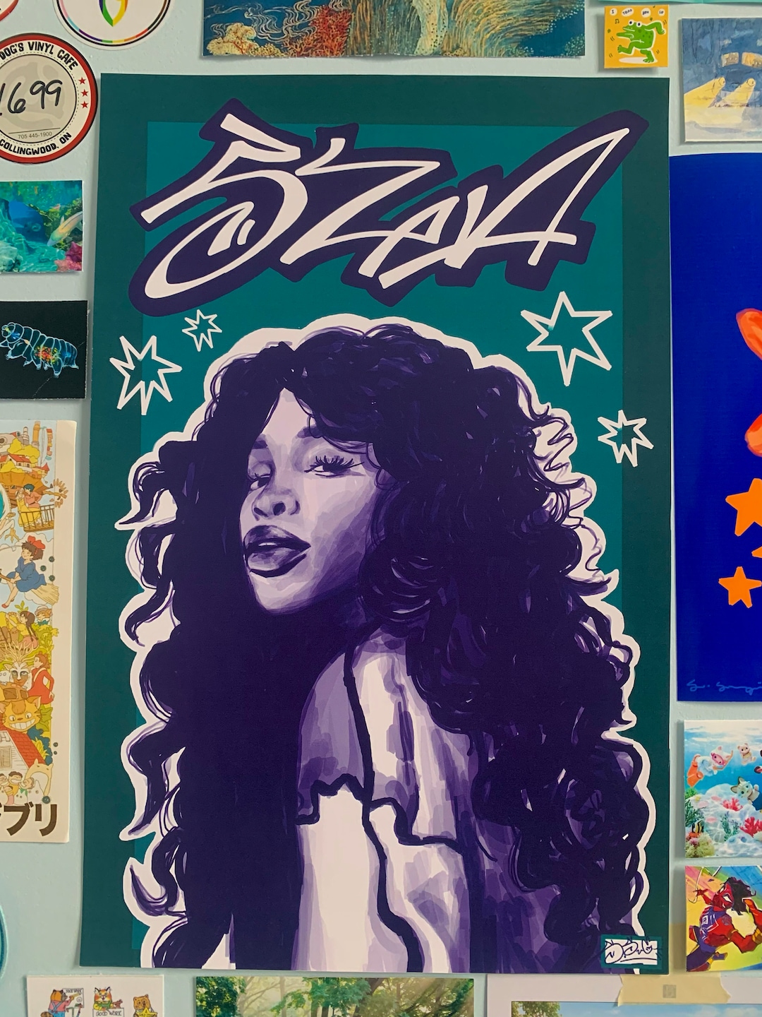 Sza Poster - Etsy