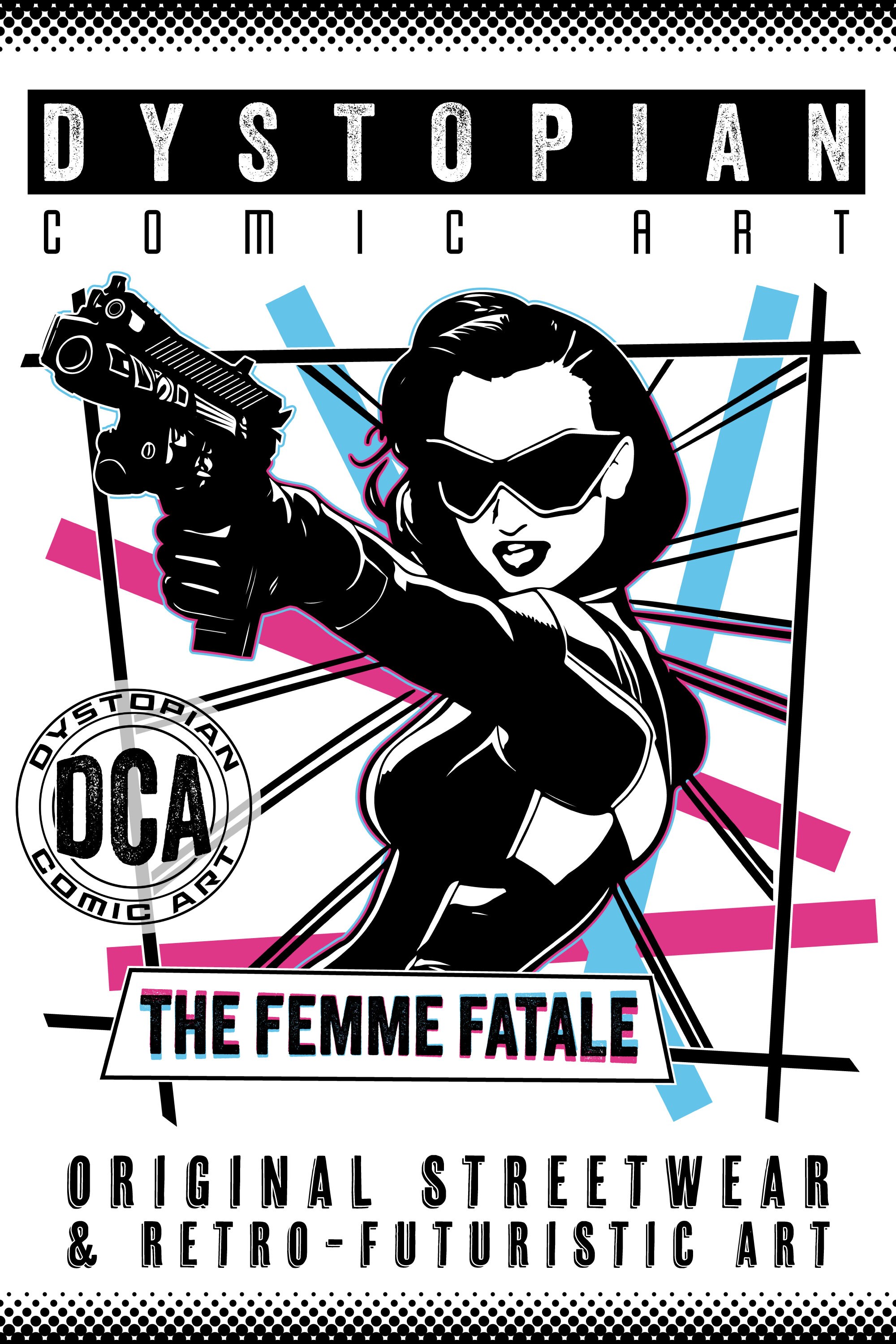 Tech Noir Femme Fatale Futuristic Cyber Girl T-shirt With Neon - Etsy