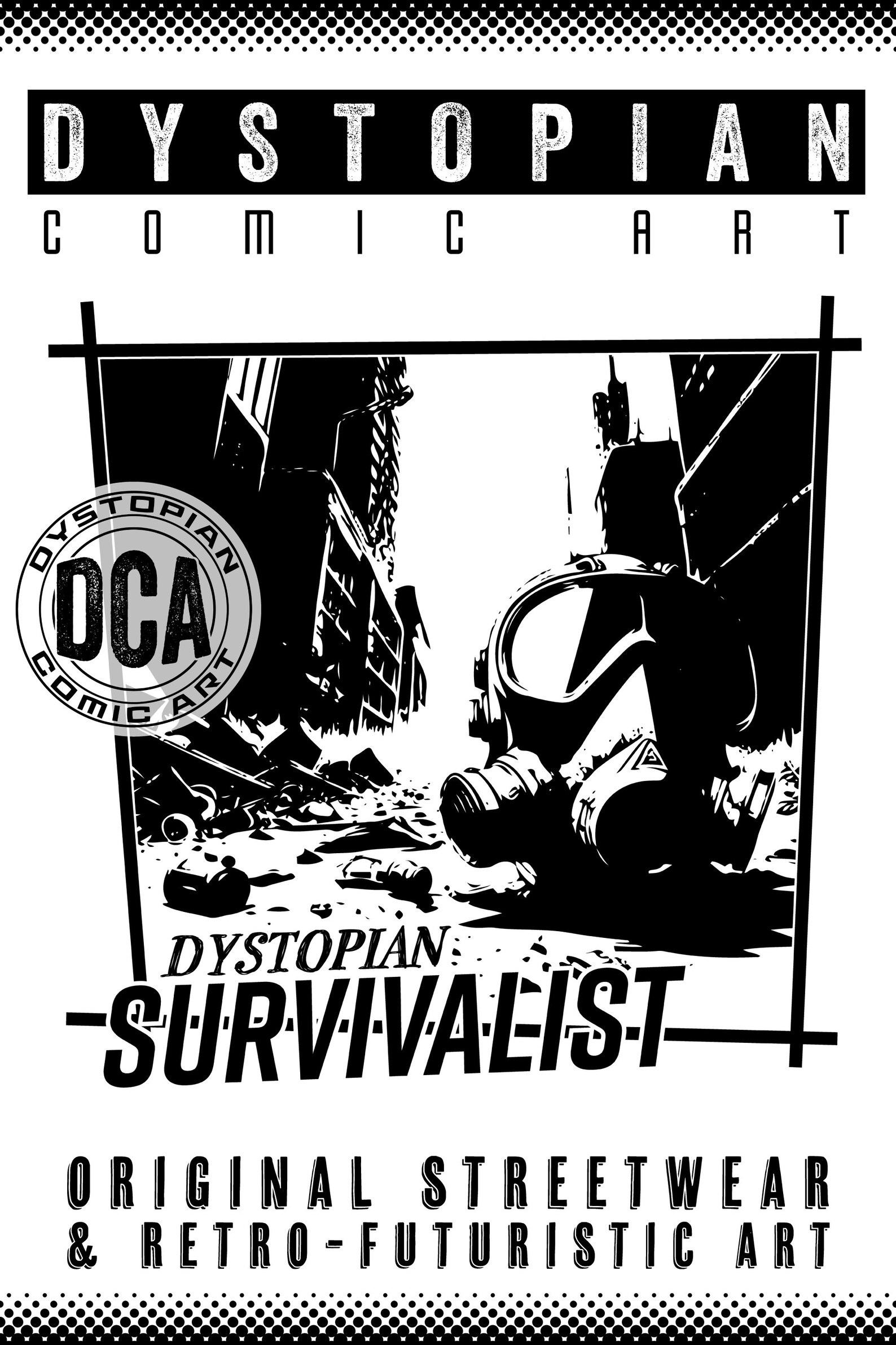 Prepper Survival Graphic Tee Shirt, Dystopian Future Prepper Shirt Gift ...
