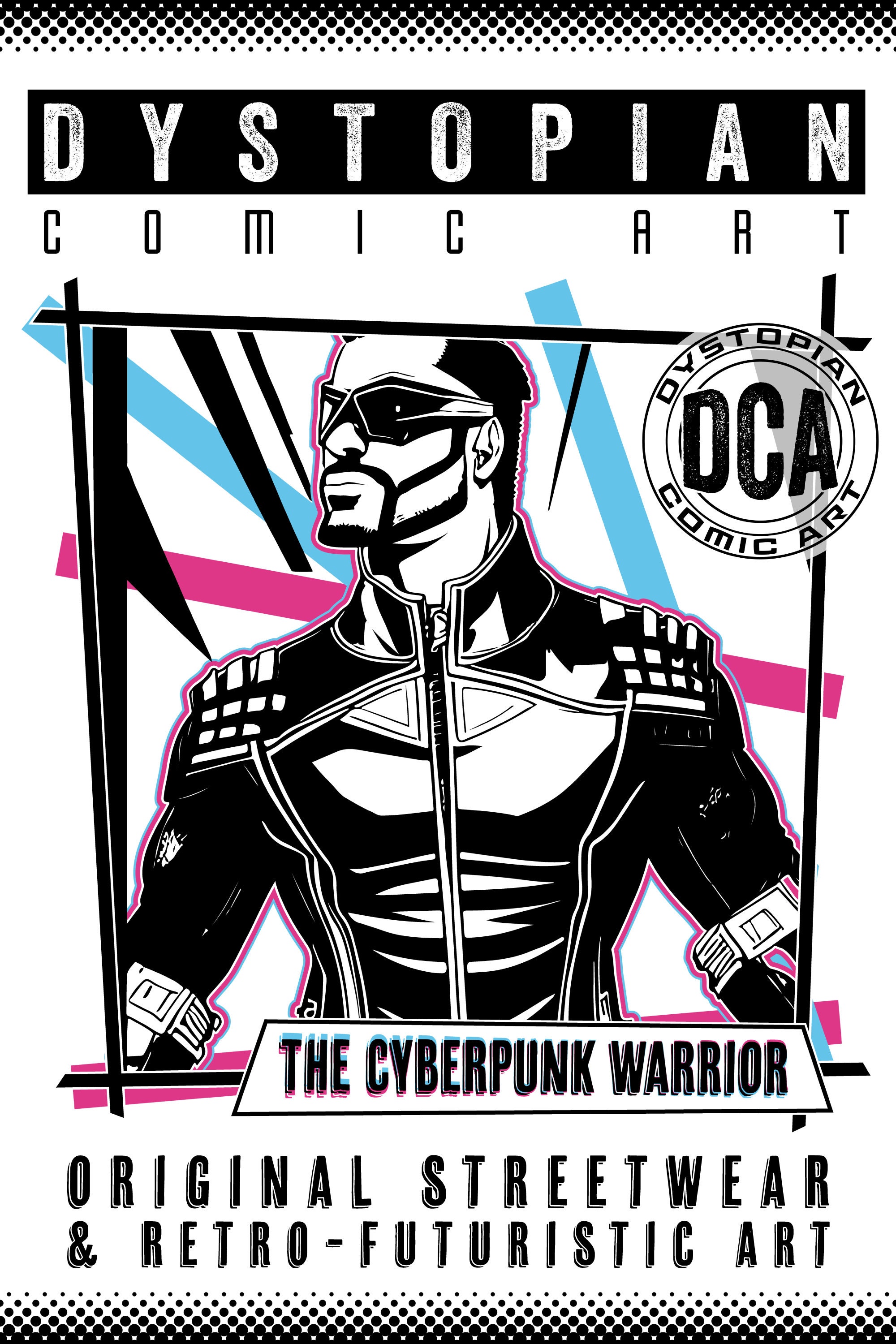 Post-apocalyptic Cyberpunk One Piece Shirt A Retro-futuristic One-of-a ...