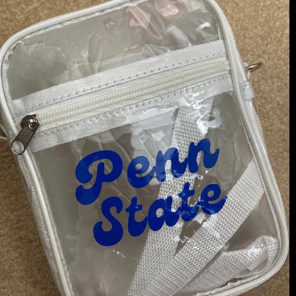 Clear Penn State Bag - Etsy