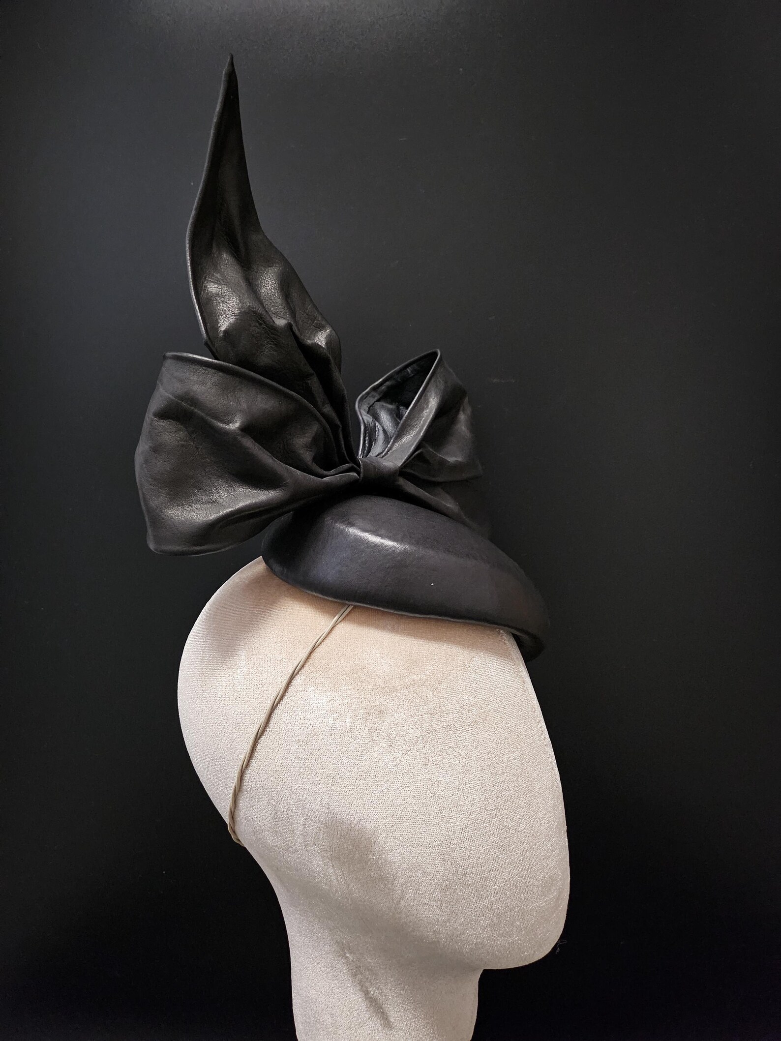 Black Hat With Statement Bow, for the Races, Cheltenham Festival ...