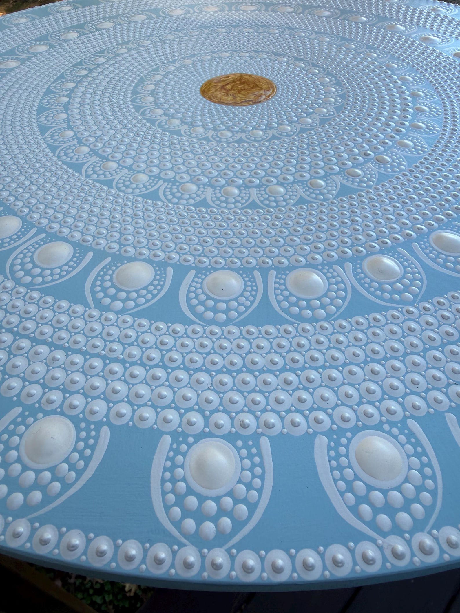 20-inch Hand-painted One-of-a-kind Round Mandala. - Etsy