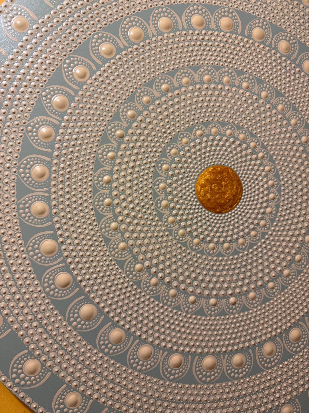 20-inch Hand-painted One-of-a-kind Round Mandala. - Etsy