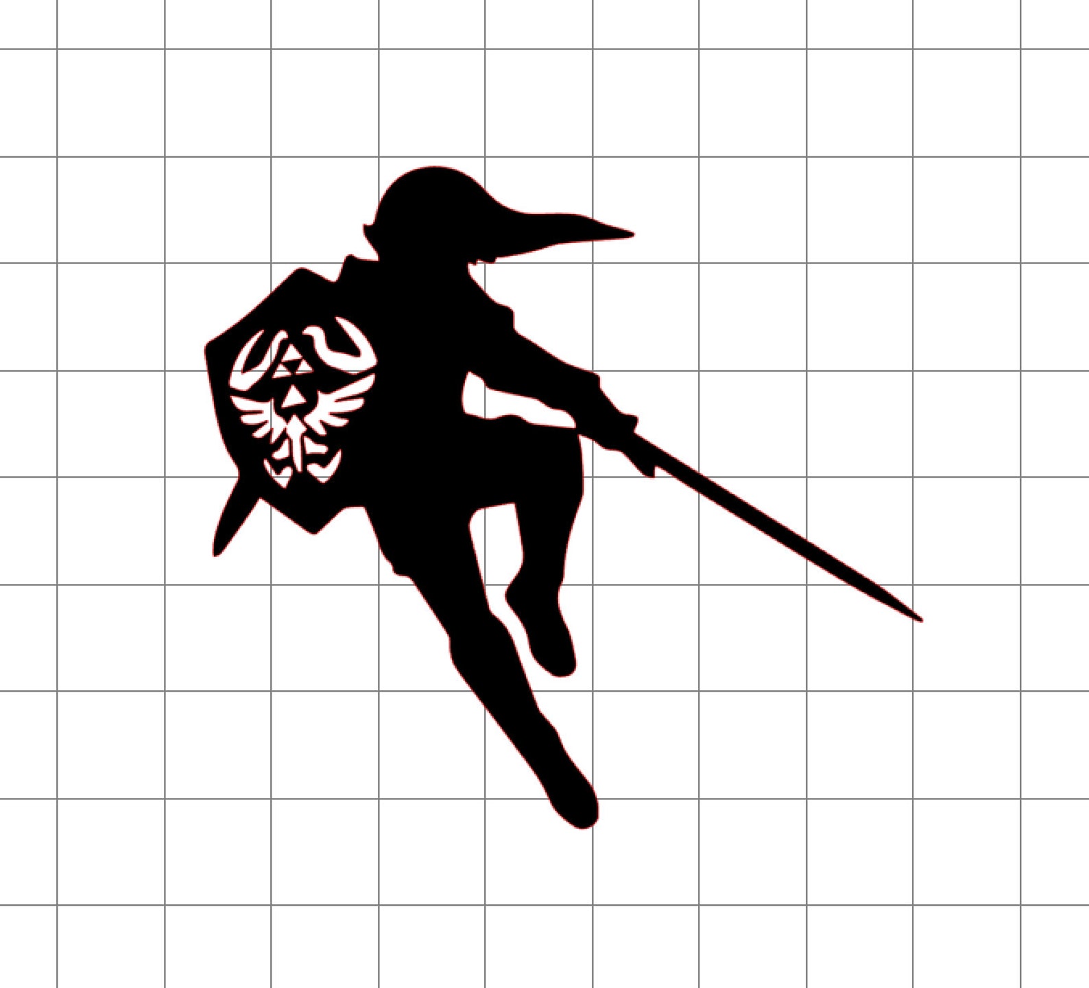 Legend of Zelda logo Decal | Etsy