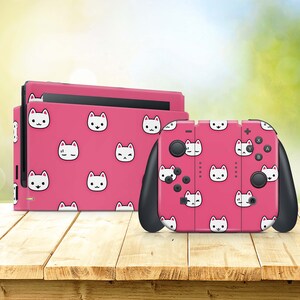 Cute Cat Nintendo Switch Sticker Animals Joycon Gamer Skin | Etsy
