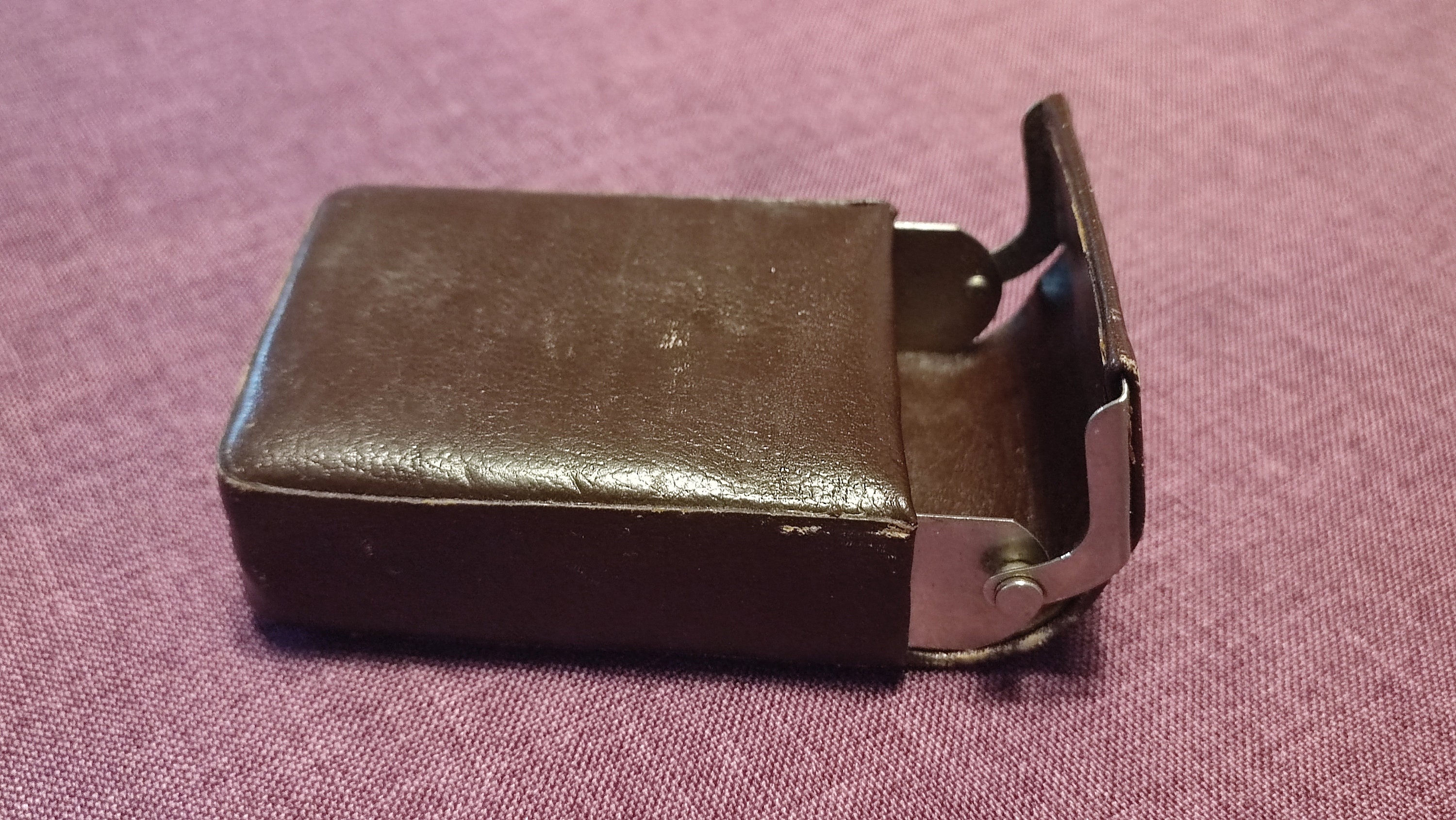 Genuine Leather Snuff Box,vintage Smoking Accessories,smoking Box,dark ...