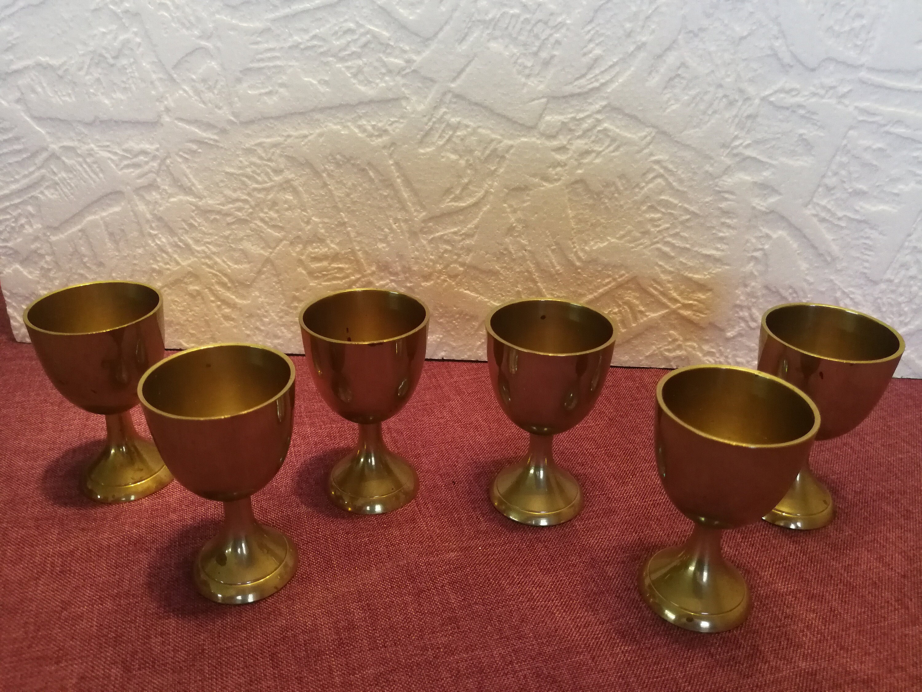 Rare Vintage Bronze Cup for Liquor From 1970s, Collectible Brass Wine ...