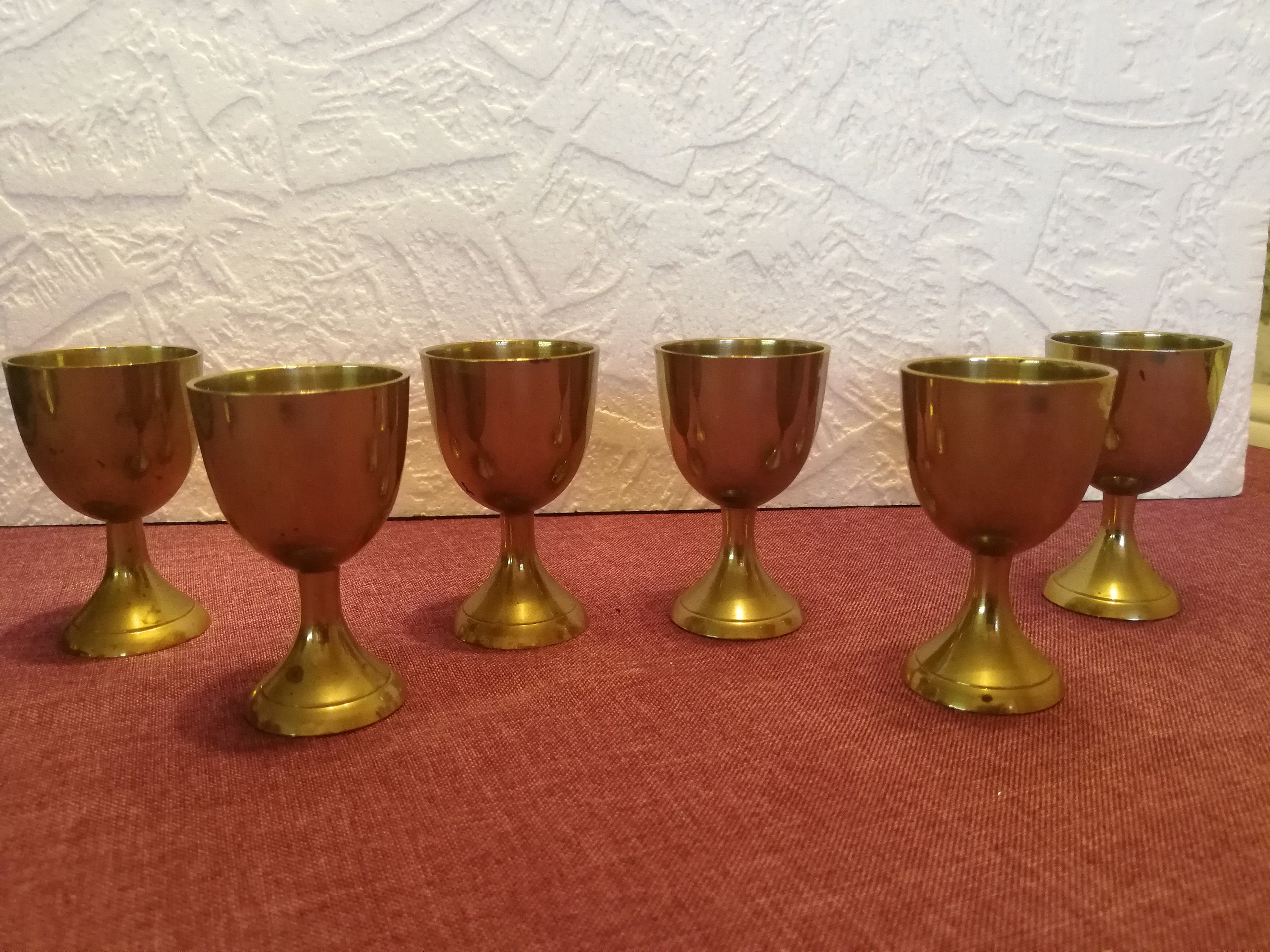 Rare Vintage Bronze Cup for Liquor From 1970s, Collectible Brass Wine ...