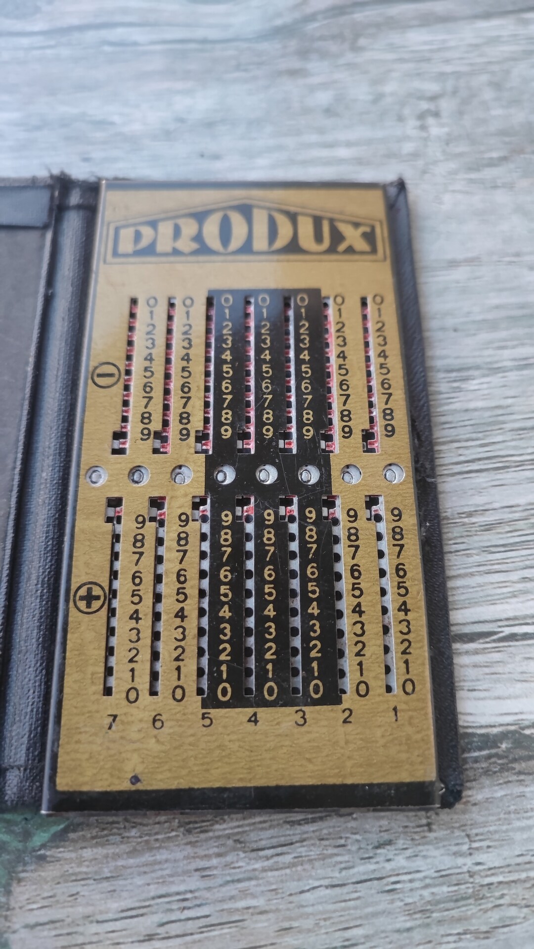 Vintage Mechanical Calculator Produx,hand Calculator Calculating Device ...