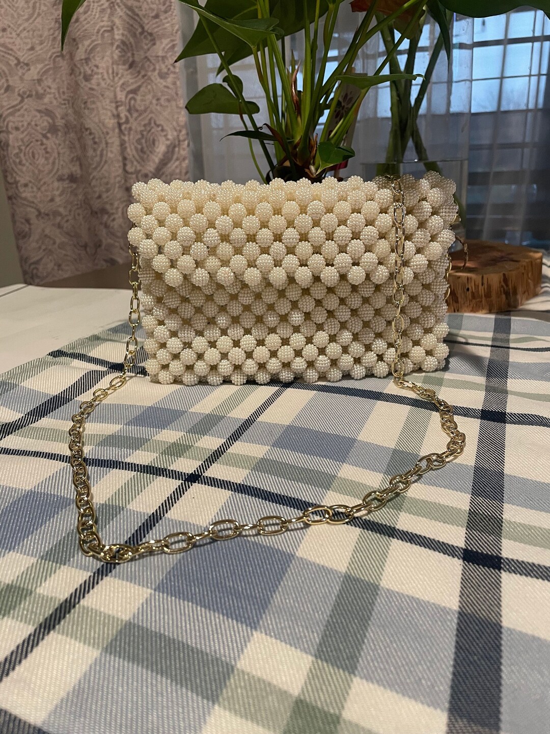 Handmade Beaded Bag - Etsy