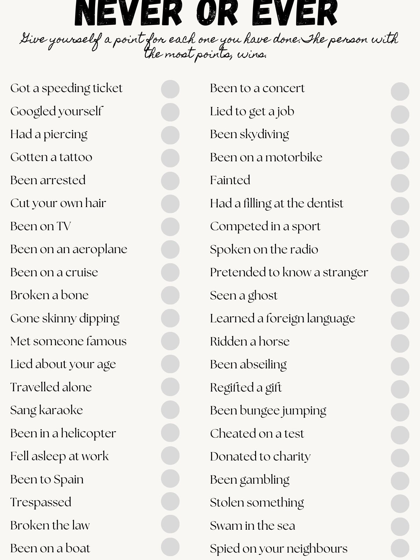 Quiz Game Night Bundle Icebreaker Games Games for Family, Friends ...