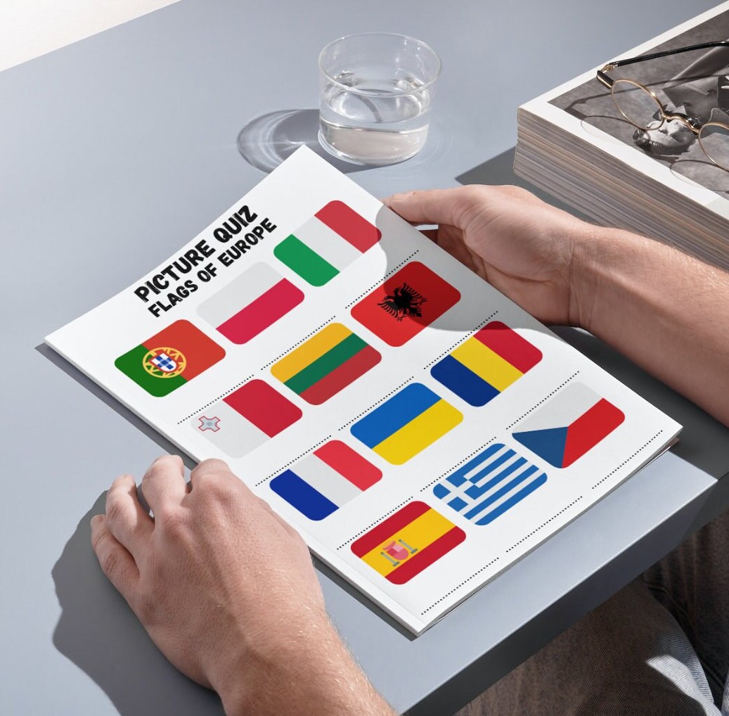 World Flags Quiz | Picture Quiz | Caribbean, South America, Europe ...