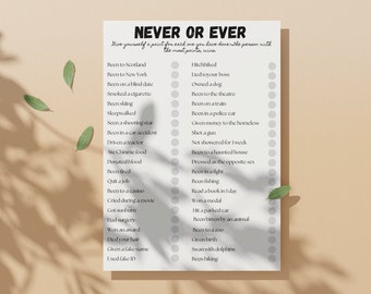 Never Have I Ever Christmas Quiz Christmas Never Have I Ever Quiz NYE ...