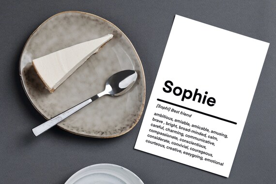 Personalized Card With Matching Label Personal Card for | Etsy