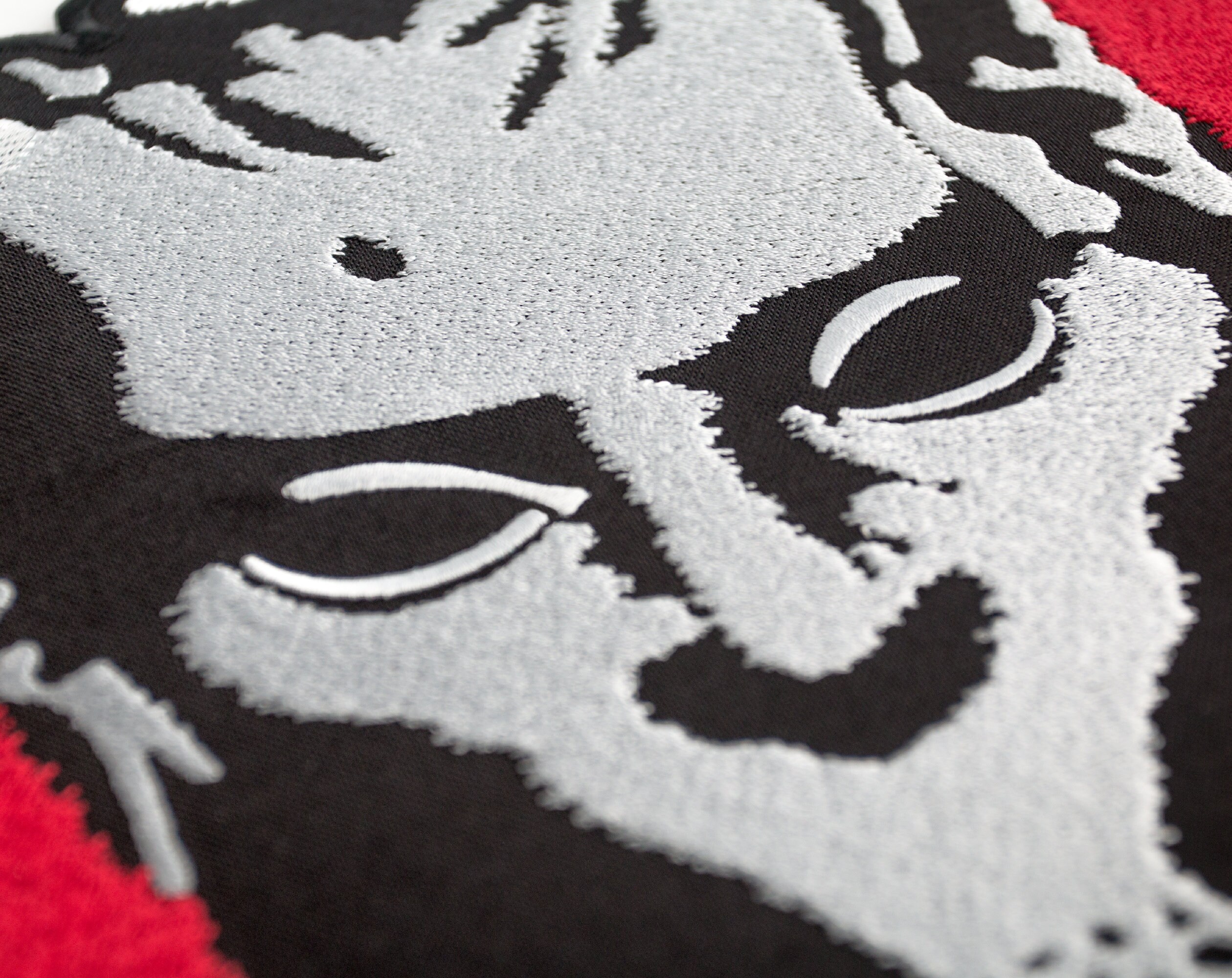 Devil Demon Mask Back Patch Ghost BC in a Red Circle | Etsy