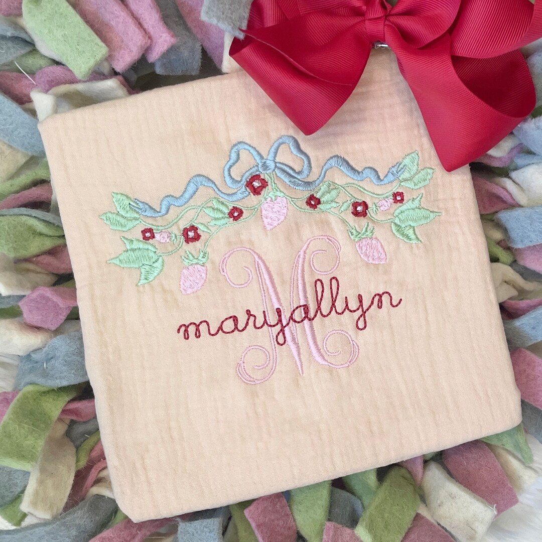 Ballet Floret Heirloom Crest Machine Embroidery Design - Etsy