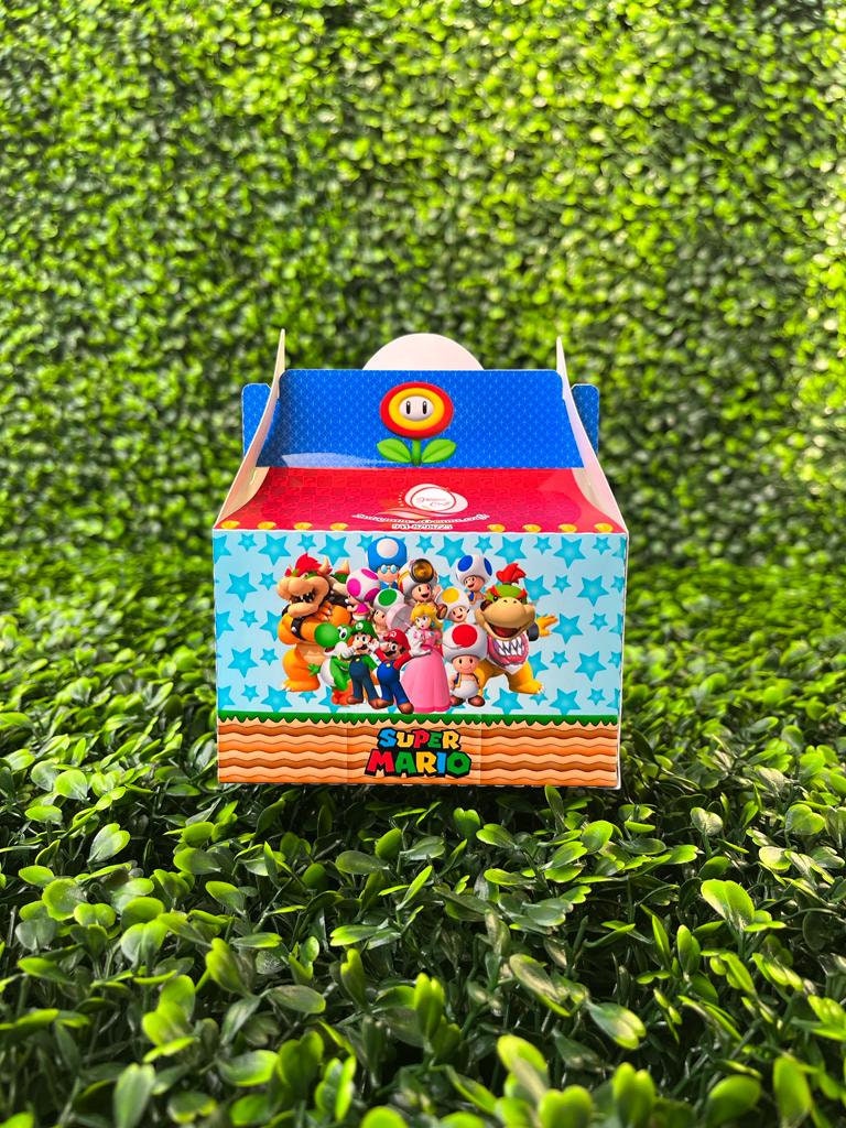 Super Mario Bros Favor Box / Mario and Luigi Goodie Box / Mario Bros ...