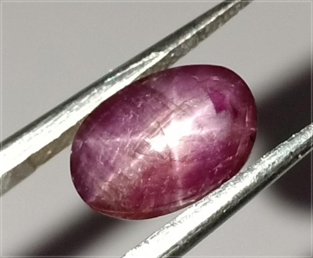 5.50 Ct Rare Star Ruby 100% Natural and Untreated MK-7 - Etsy