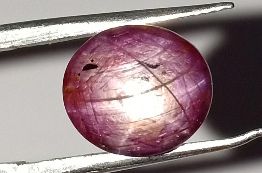 8.80 Ct Rare Star Ruby 100% Natural and Untreated MK-148 - Etsy