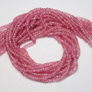 3mm Coated Topaz Rondelle Beads Natural Topaz Faceted Beads | Etsy