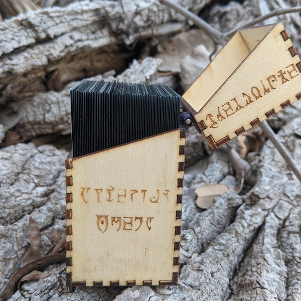 Laser Cut Deck Box - Etsy