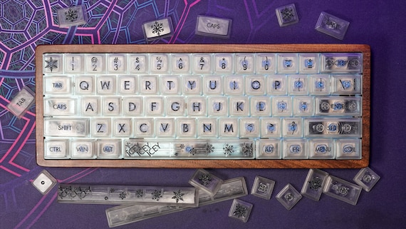 Keycap Set Braille DSA Profile for TKL / 75% Keyboard | Etsy