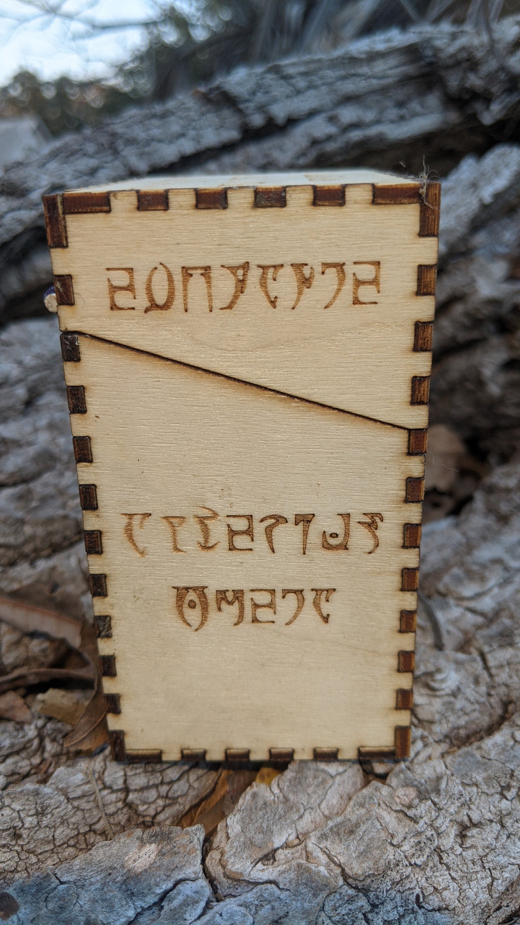 Custom Deck Box Laser Cut Wood - Etsy