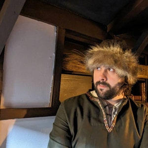 Winter Wool Medieval/viking Birka Hats - Etsy