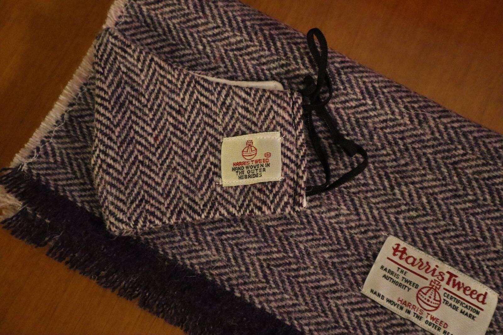 Harris Tweed Handmade Scarf 100% Pure Scottish Wool | Etsy UK