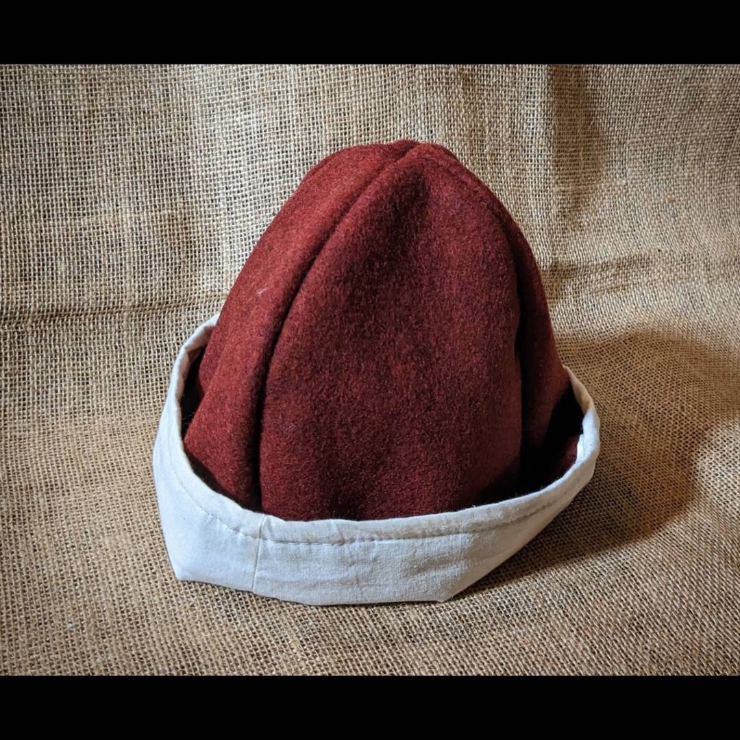 Medieval and Viking Wool Hat Birka Style - Etsy