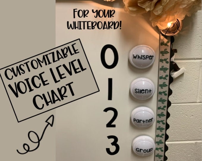 Voice Level Stickers, Voice Level Labels, Light Stickers, Voice Levels ...