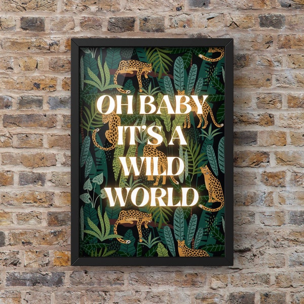 Wild World - Etsy