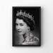 Punk Queen Queen Elizabeth Home Decor Wall Art Print Limited Edition ...