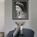 Punk Queen Queen Elizabeth Home Decor Wall Art Print Limited Edition ...