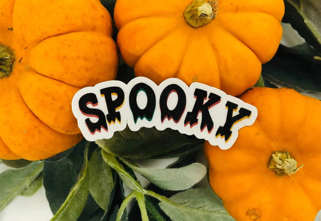 Spooky Sticker/chilling Stickers/hotter Stickers/fall Stickers ...